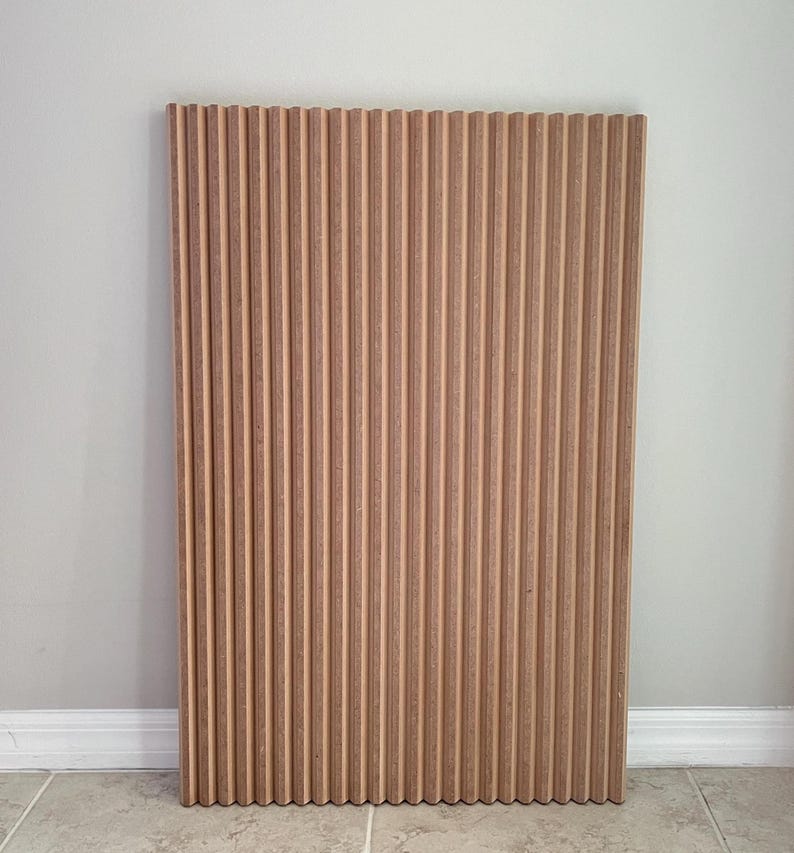 Modern V-groove MDF Cabinet Doors, Drawer Fronts, Fluted Design Vanity ...