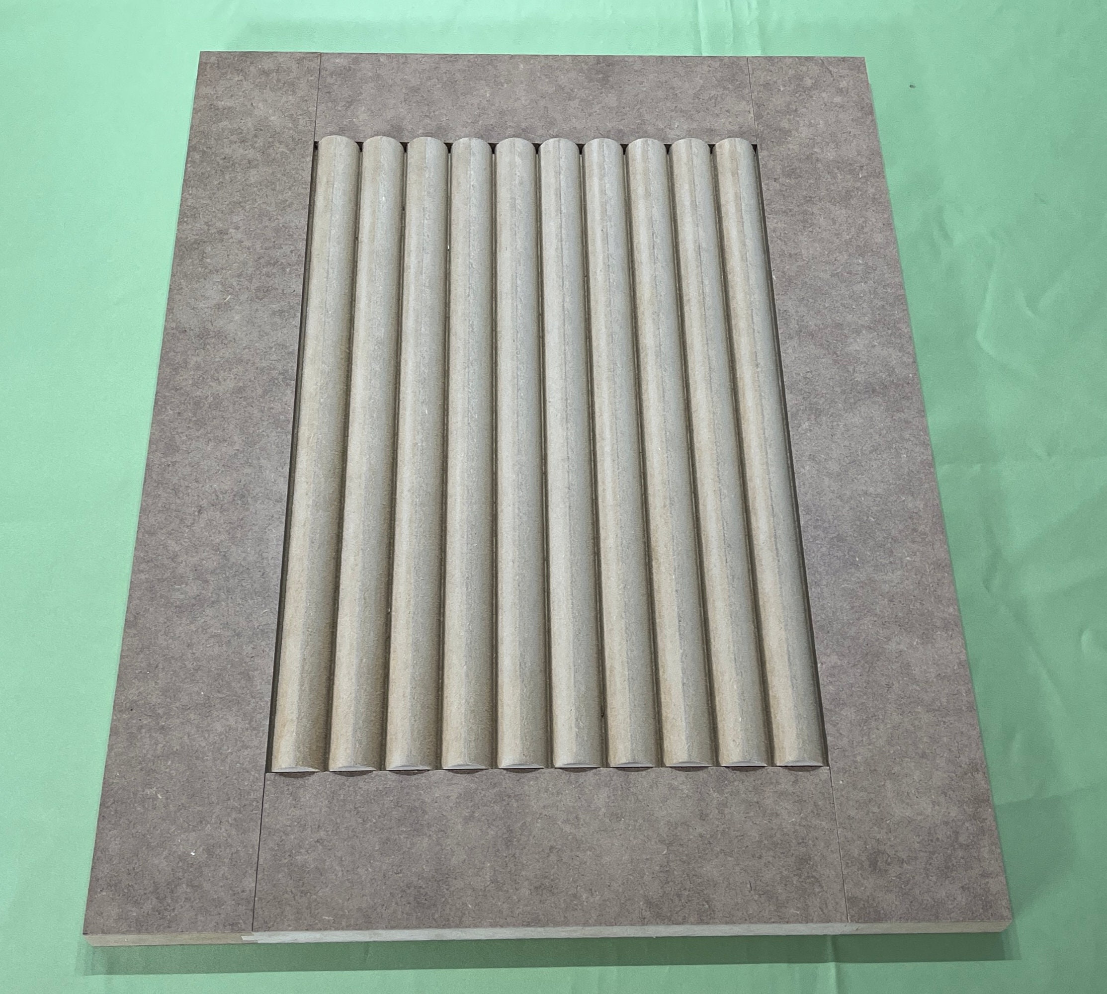 Custom Size Reeded, Stpired Cabinet Doors, Replacement Reeded Cabinet ...