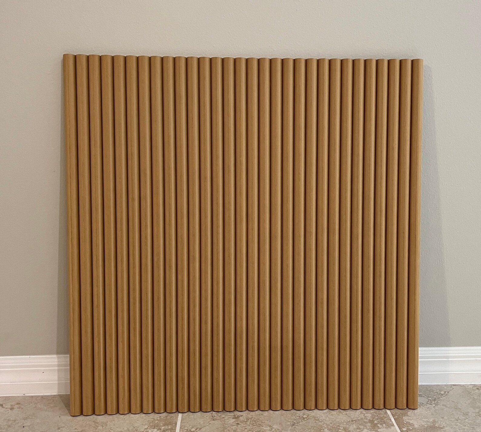 Kitchen Island Reeded Wall Panels, Reed 1 In, Custom Size Reeded Panels ...