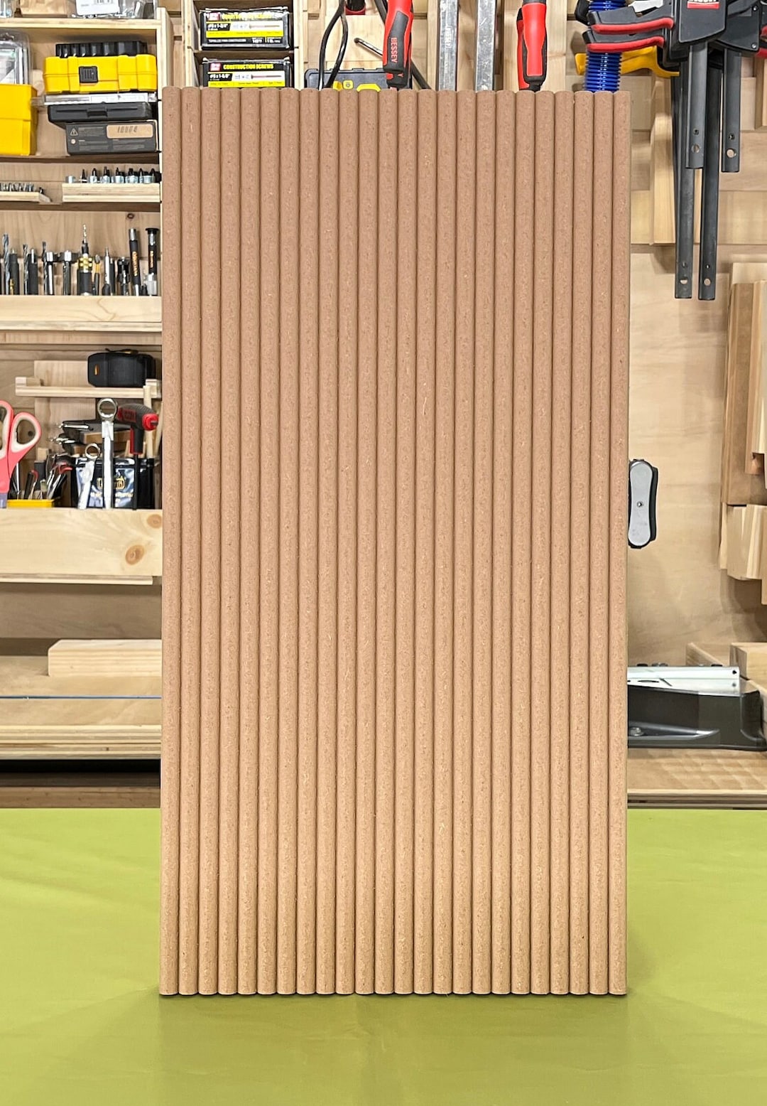 Custom Size Reeded Cabinet Door and Drawers, Replacement Cabinet Door ...