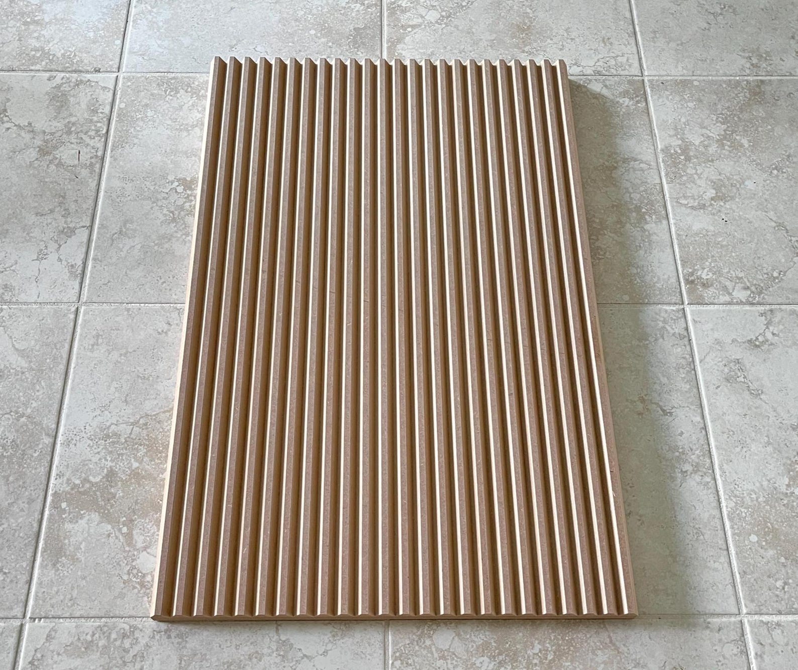 Modern V-groove MDF Cabinet Doors, Drawer Fronts, Fluted Design Vanity ...