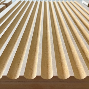 Custom Fluted Cabinet Doors & Drawer Fronts, Modern 3D Kitchen Design ...