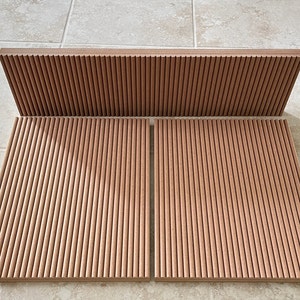 Custom Vanity Doors and Drawer Fronts, Reeded Cabinet Door and Drawers ...