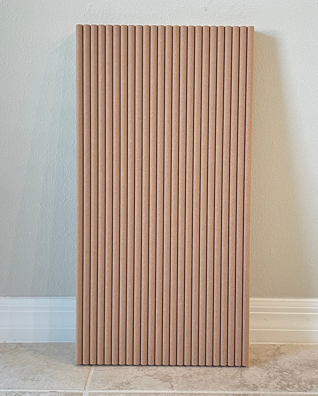 Custom Reeded Cabinet Door: Modern MDF Kitchen & Vanity - Etsy