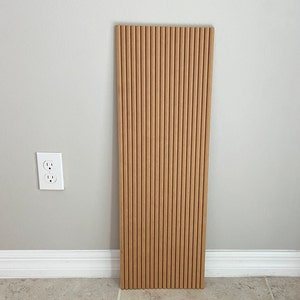 Kitchen Island Reeded Wall Panels, Reeds 1/2 In, Custom Size Reeded ...