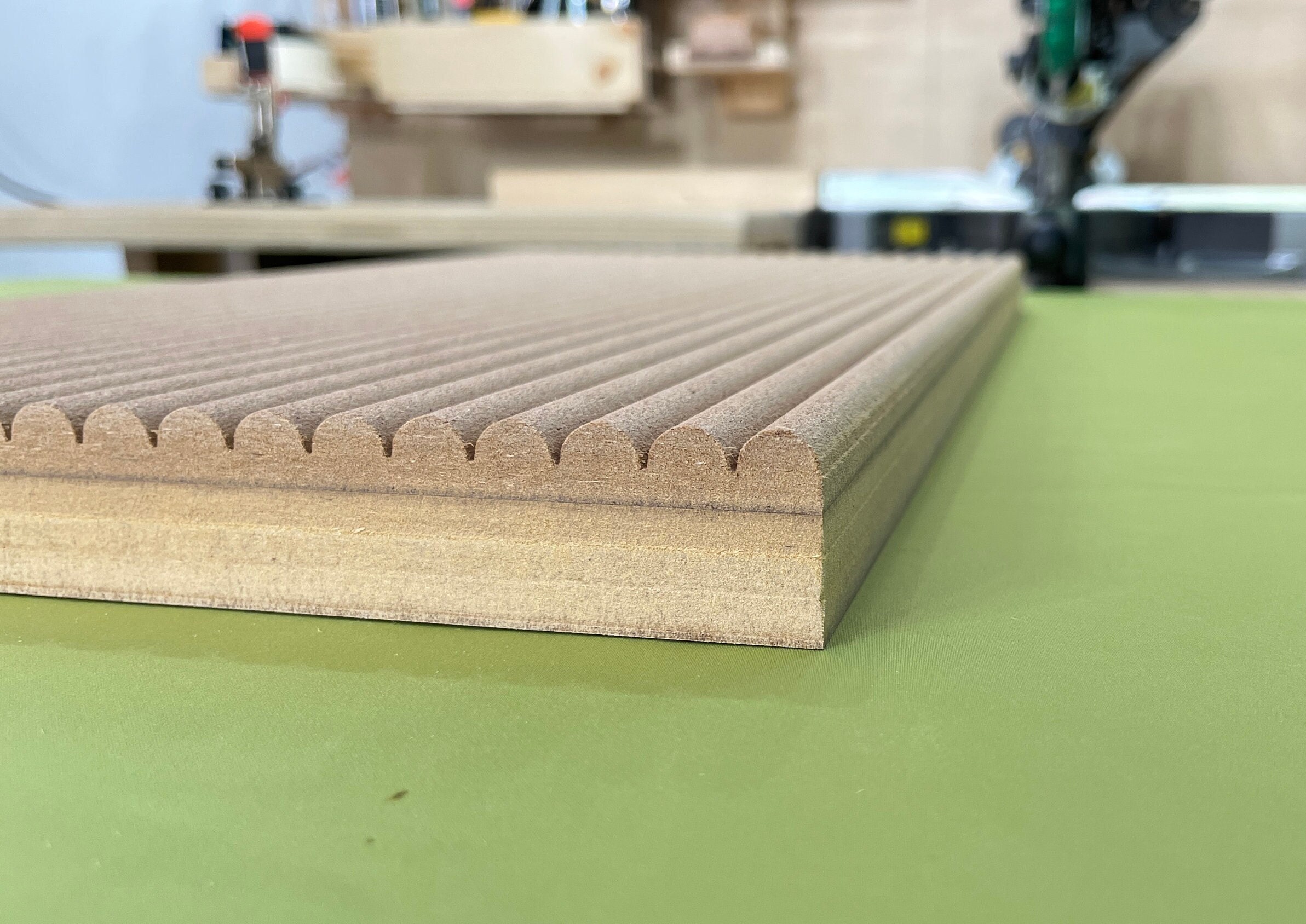 Custom Size Reeded Cabinet Door and Drawers, Replacement Cabinet Door ...