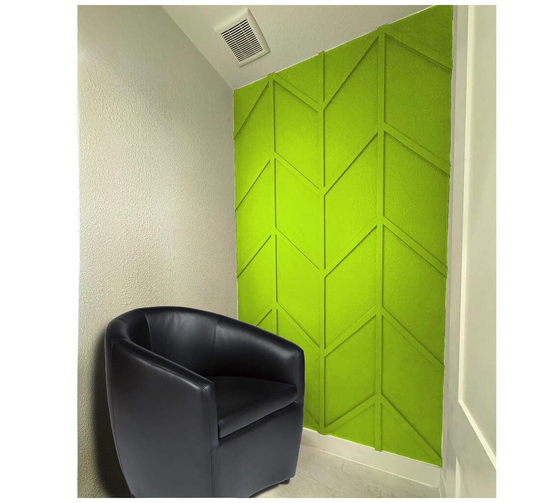 Modern Accent Wall, Ready to Install Accent Wall Panels, Pre-cut MDF ...