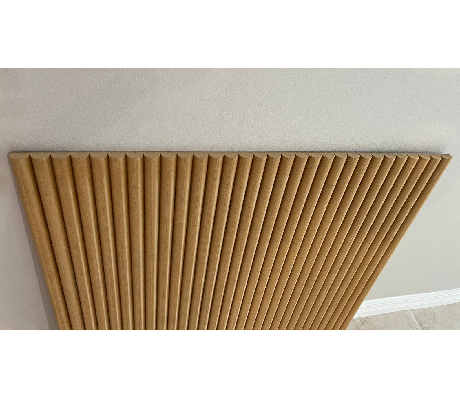 Kitchen Island Reeded Wall Panels, Reed 1 In, Custom Size Reeded Panels ...