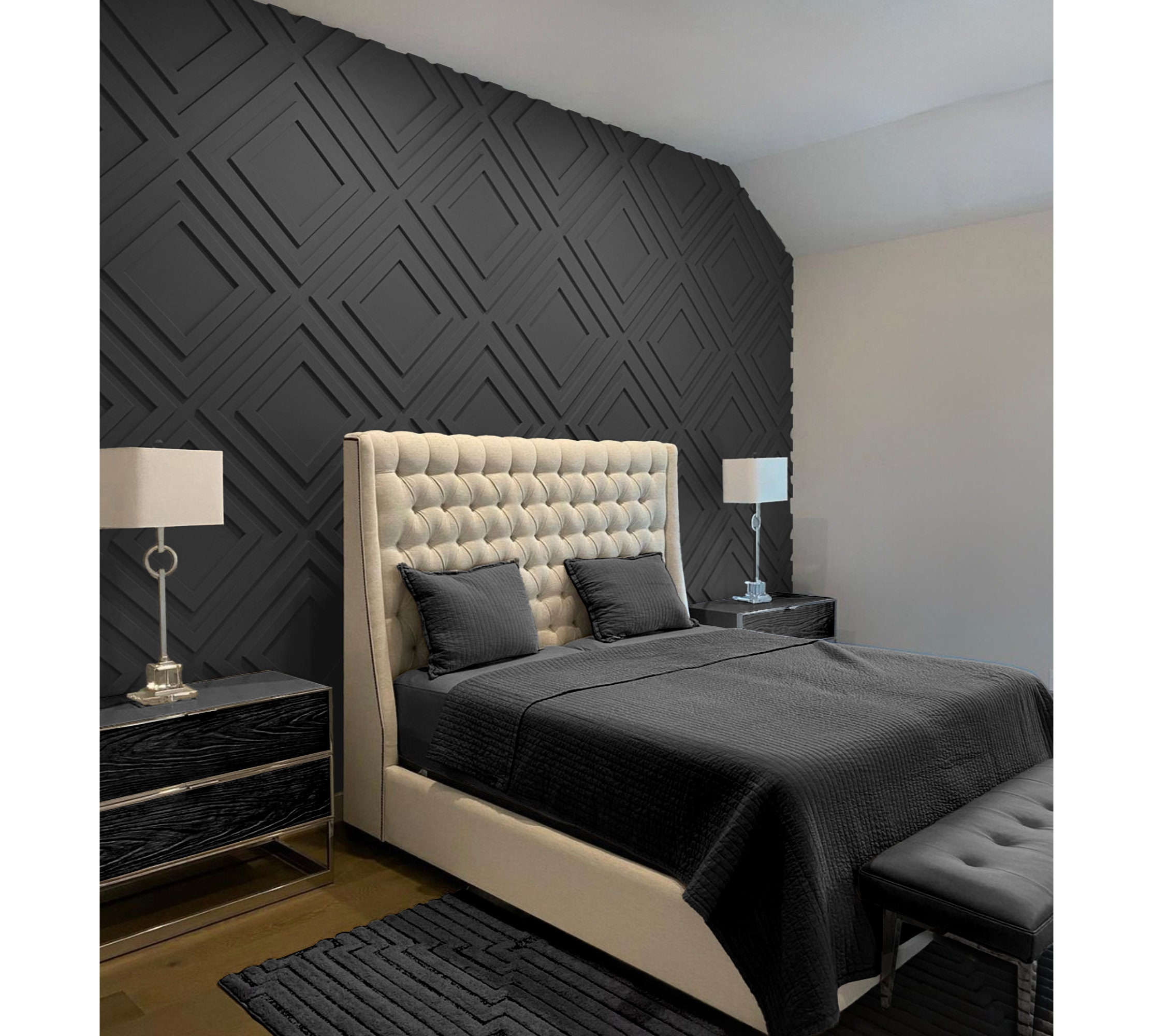 Modern Luxury Accent Wall Panels, Ready to Install, 3D Accent Wall ... Modern Luxury Accent Wall Panels, Ready to Install, 3D Accent Wall ...