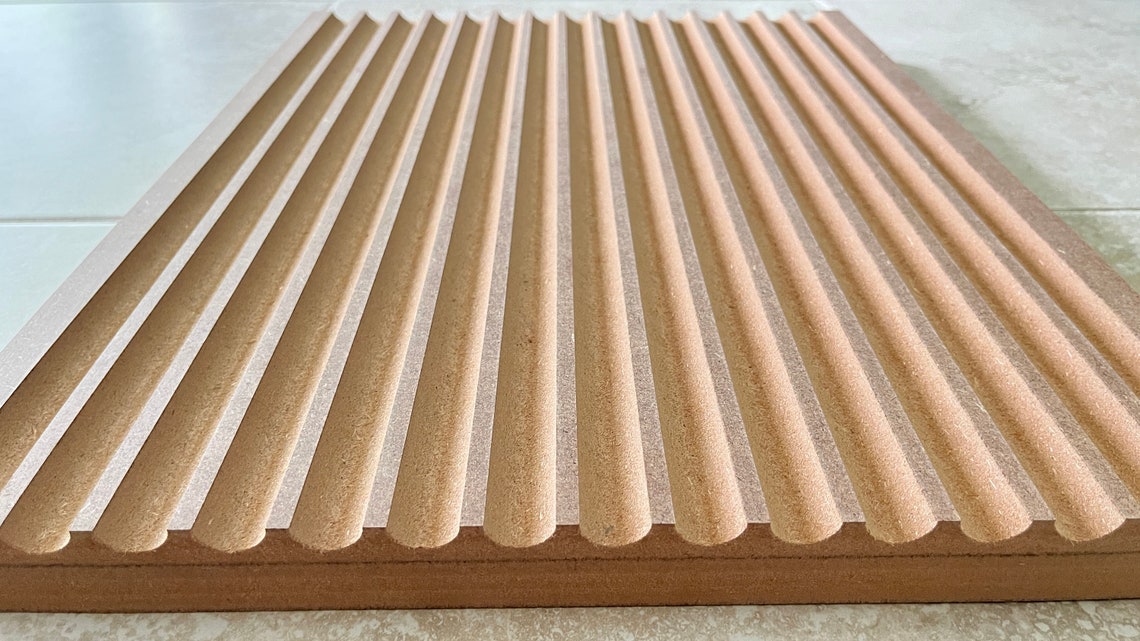Custom Size Fluted Cabinet Doors and Drawer Fronts, Replacement Cabinet ...