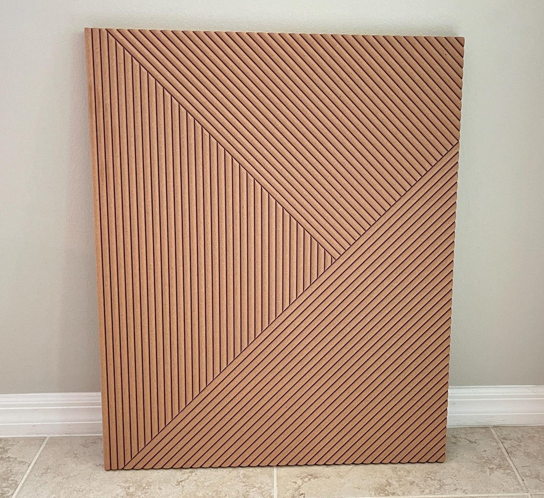 Luxury Reeded Cabinet Door and Drawer Fronts, Custom Size, Replacement ...