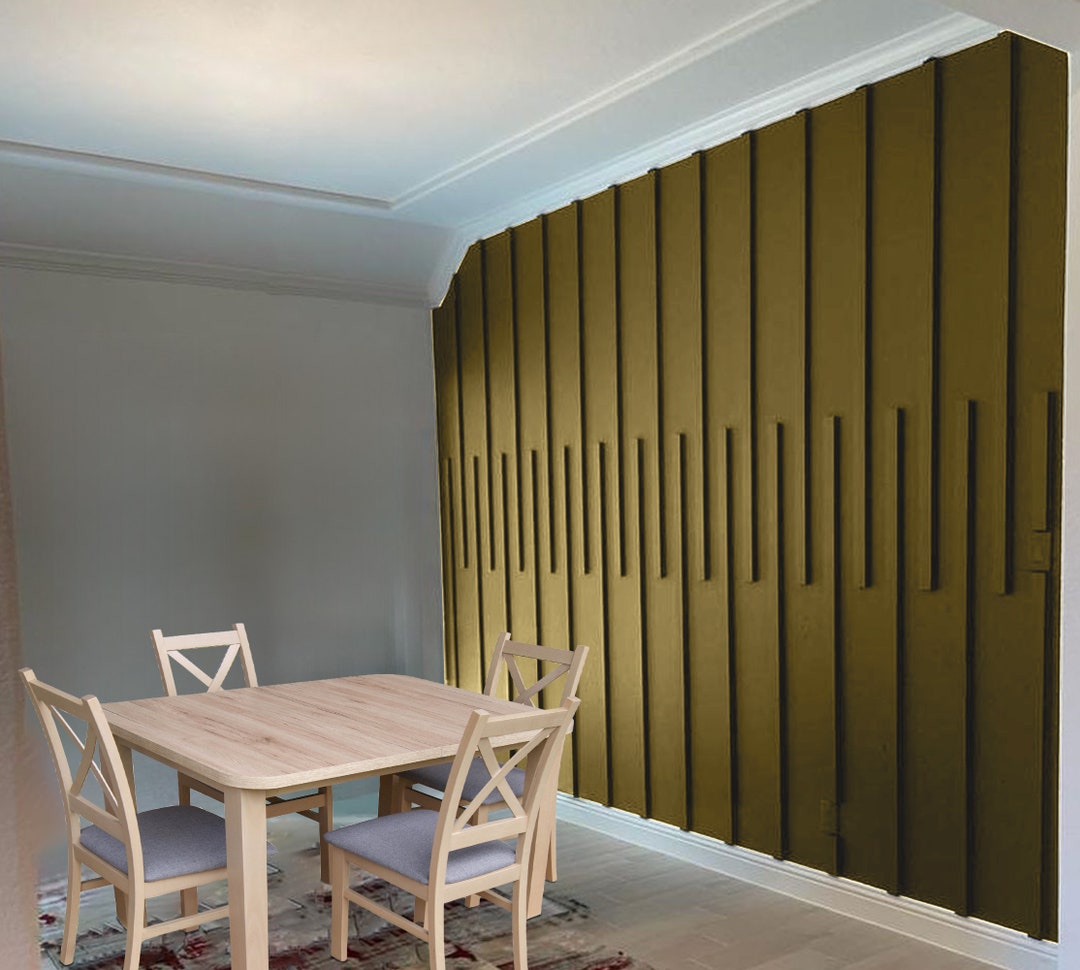 Custom Made Accent Wall Panels for Living Room, Dining Room, Office ...