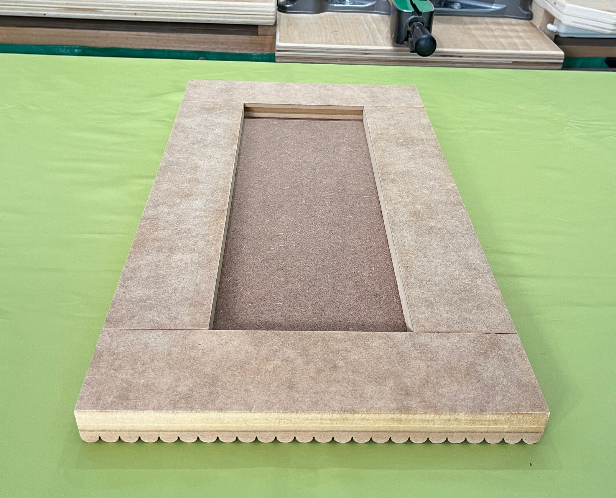 Replacement Cabinet Door, Custom Made Reeded Cabinet Door and Drawers ...