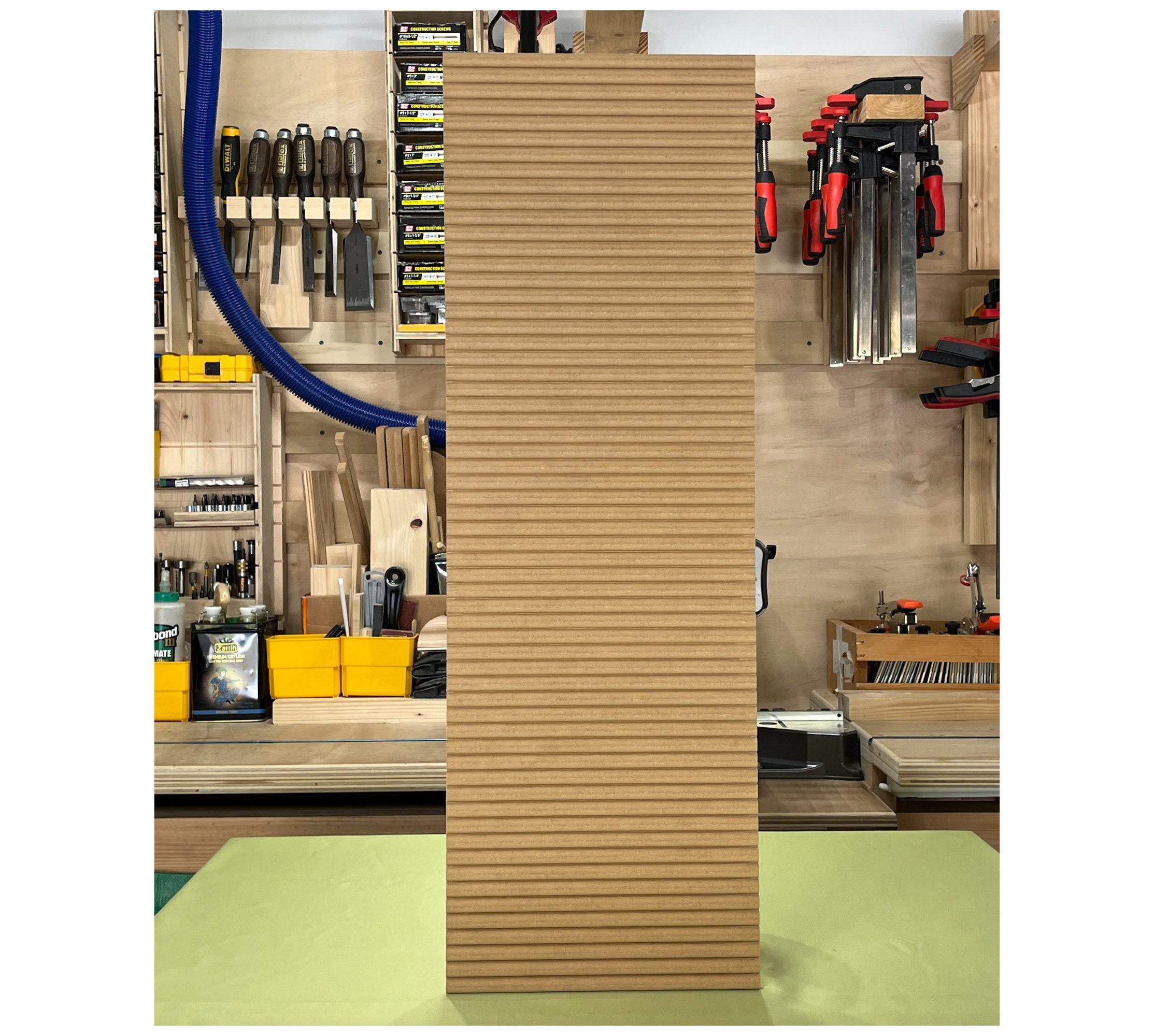 Reeded Wall Panels 1/2 in for Walls, Kitchen Islands, Cabinets, Vanity ...