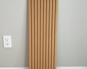 Kitchen Island Reeded Wall Panels, Reed 1 In, Custom Size Reeded Panels ...