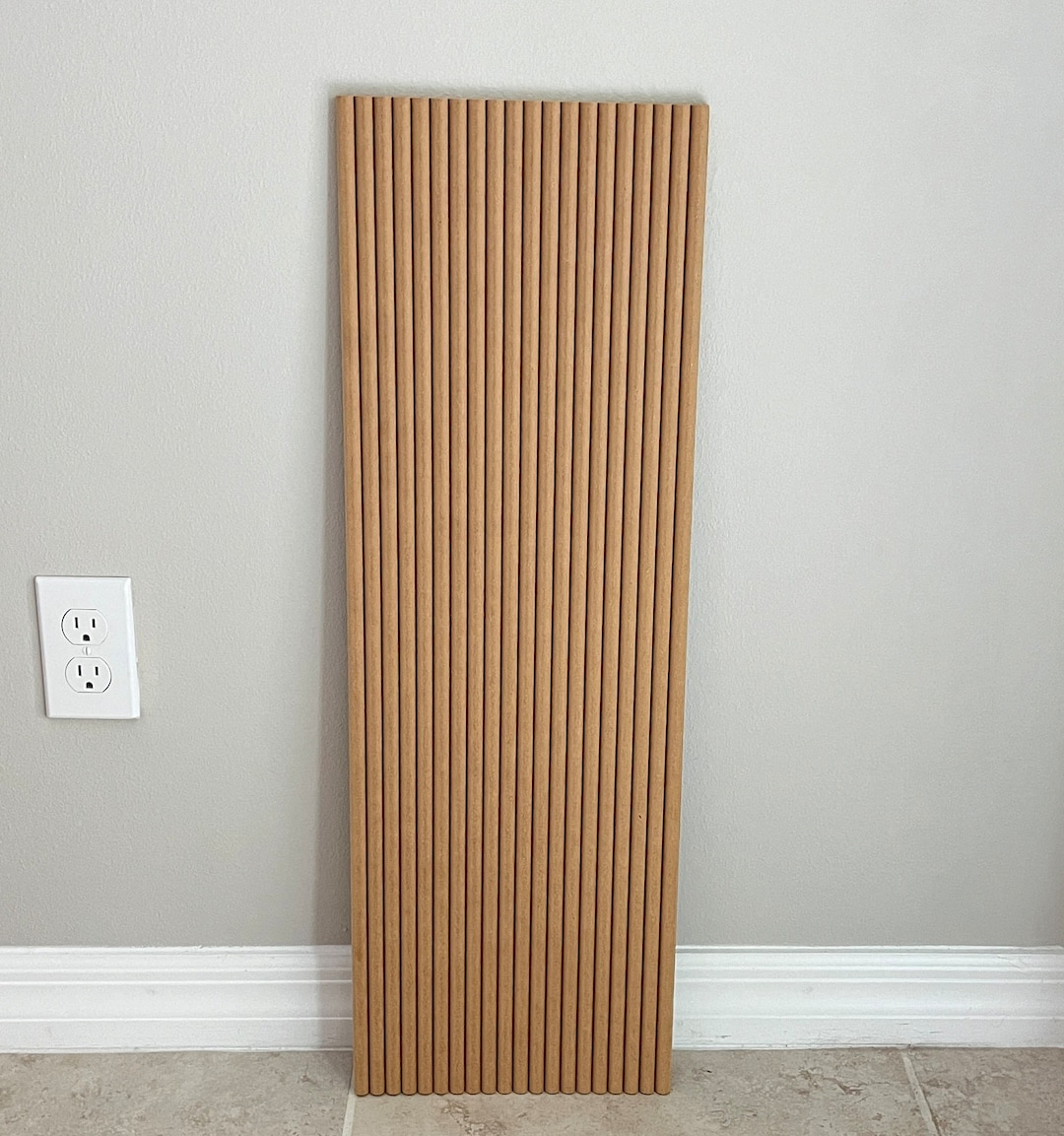 Kitchen Island Reeded Wall Panels, Reeds 1/2 In, Custom Size Reeded ...