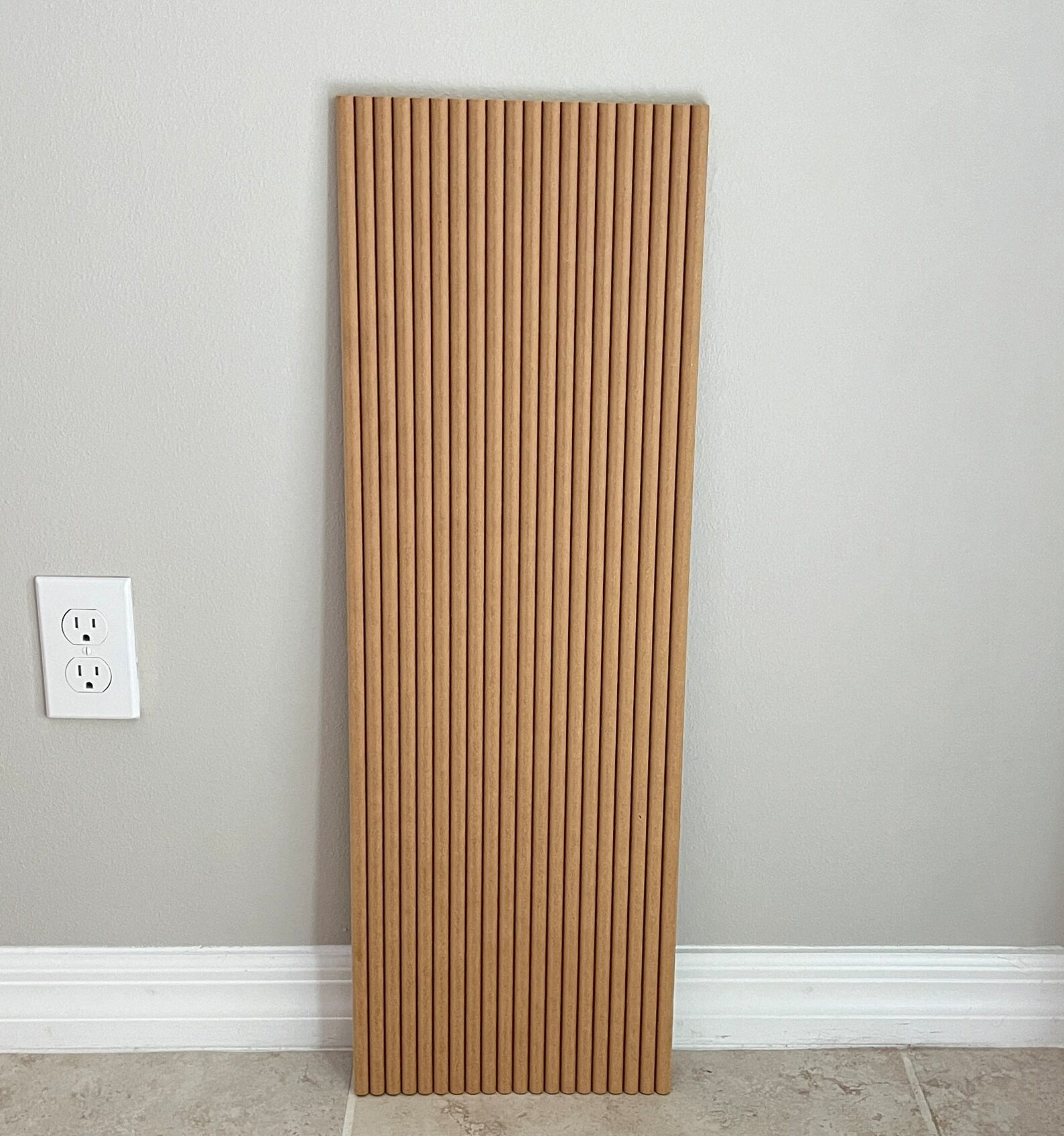 Kitchen Island Reeded Wall Panels, Reeds 1 in or 1/2 In, Custom Size ...
