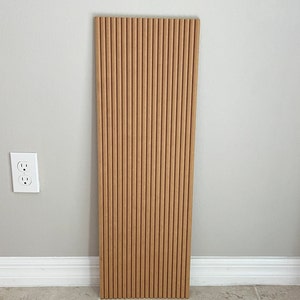 Kitchen Island Reeded Wall Panels, Reeds 1 in or 1/2 In, Custom Size ...