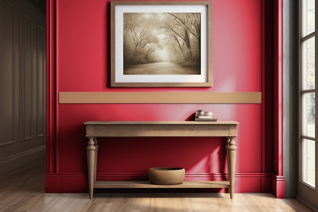Horizontal Reeded Wall Border, MDF Wall Border, Wall Trim, Wall Molding ...