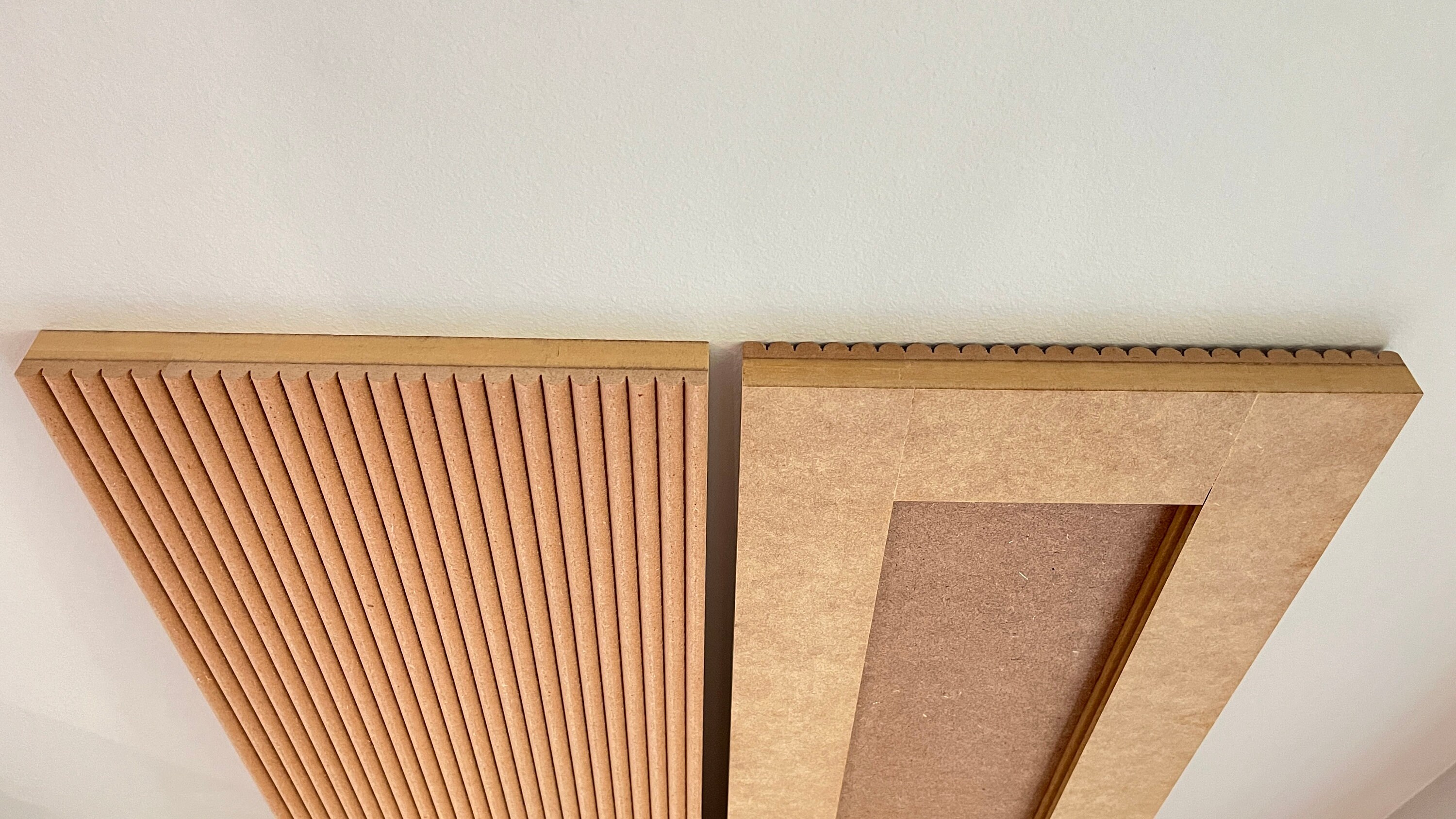 Custom Size Cabinet Door, Reeded Cabinet Door and Drawer, Modern 3D ...