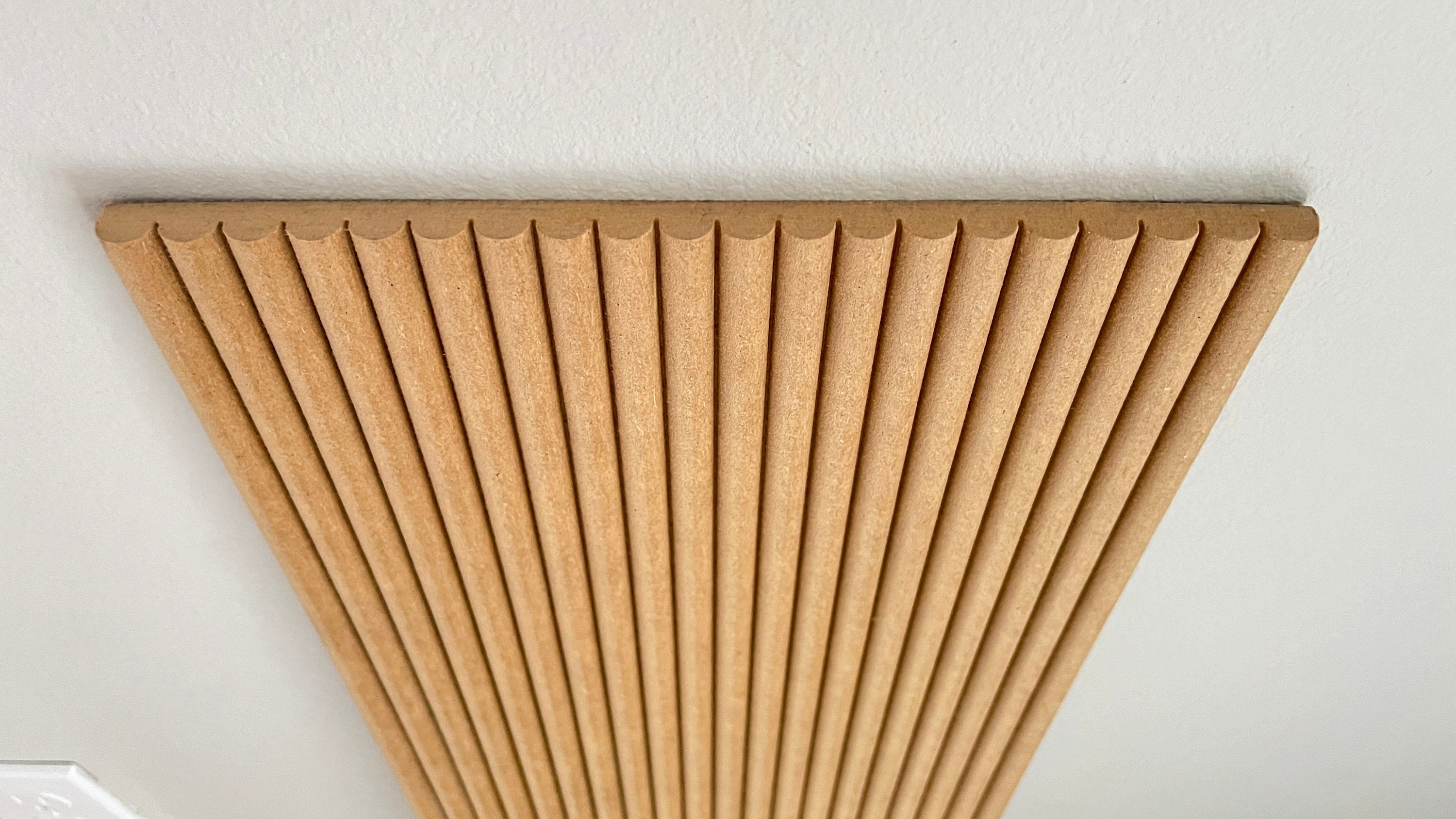 Kitchen Island Reeded Wall Panels, Reeds 1/2 In, Custom Size Reeded ...