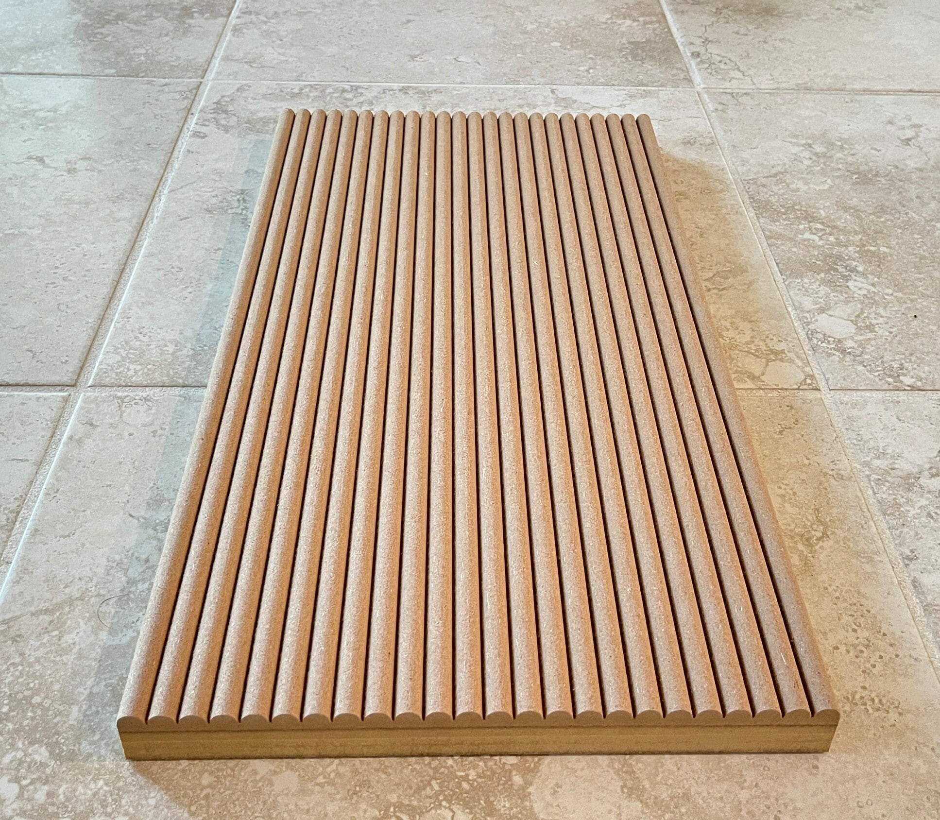 Replacement Cabinet Door, Custom Made Reeded Cabinet Door and Drawers ...