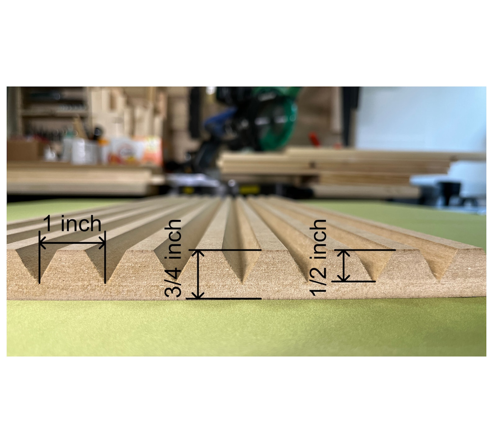 Striped Wall Panels for Walls, Kitchen Islands, Cabinets, Vanity ...