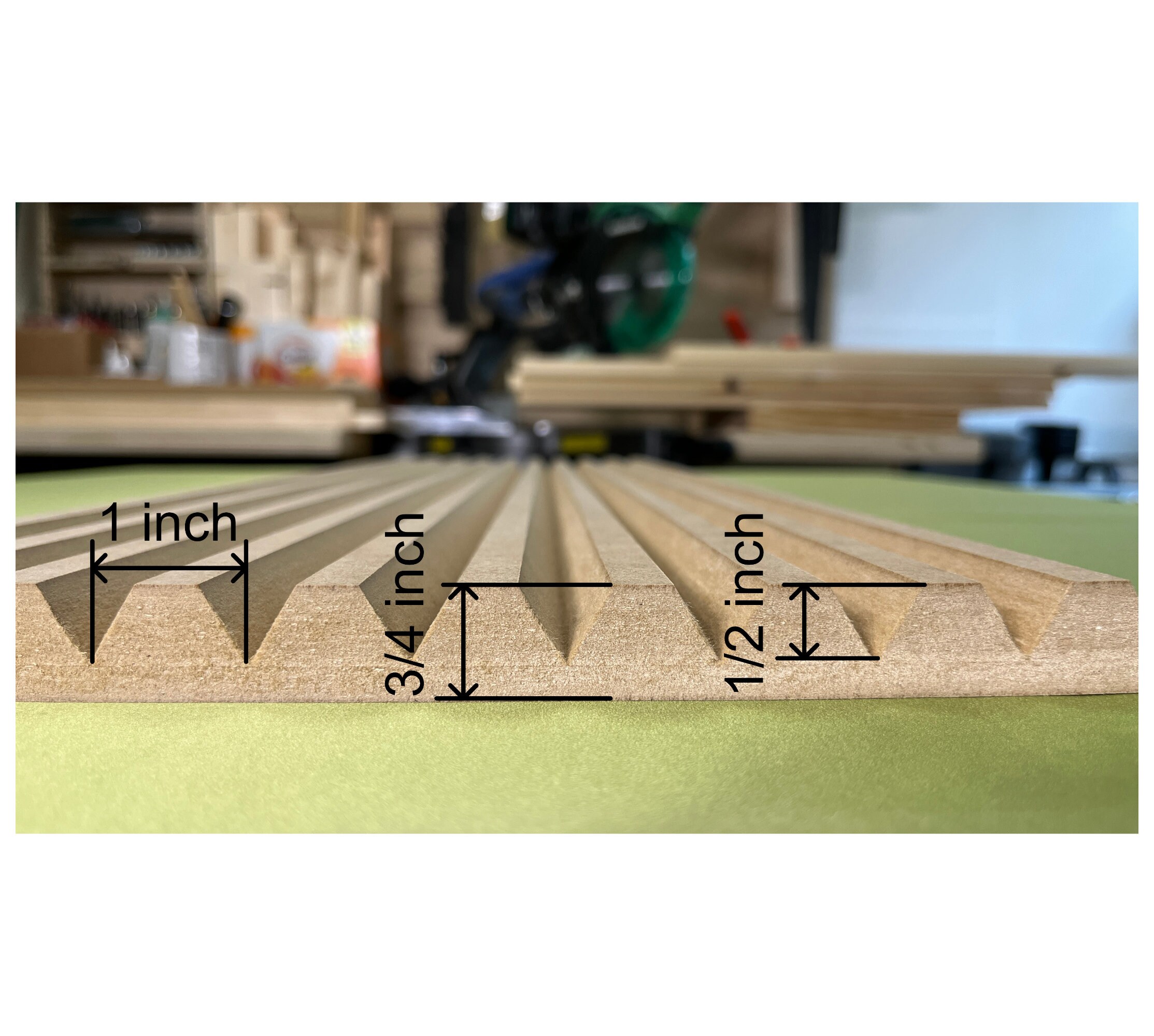Striped Wall Panels for Walls, Kitchen Islands, Cabinets, Vanity ...