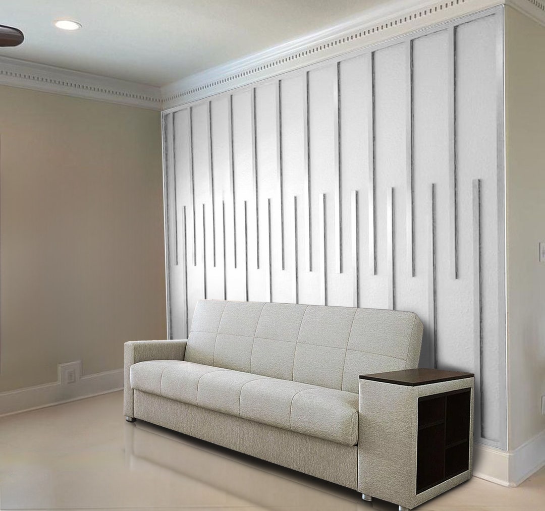 Paintable MDF Wall Panels, Accent Wall Panels, Ready to Install, 3D ...