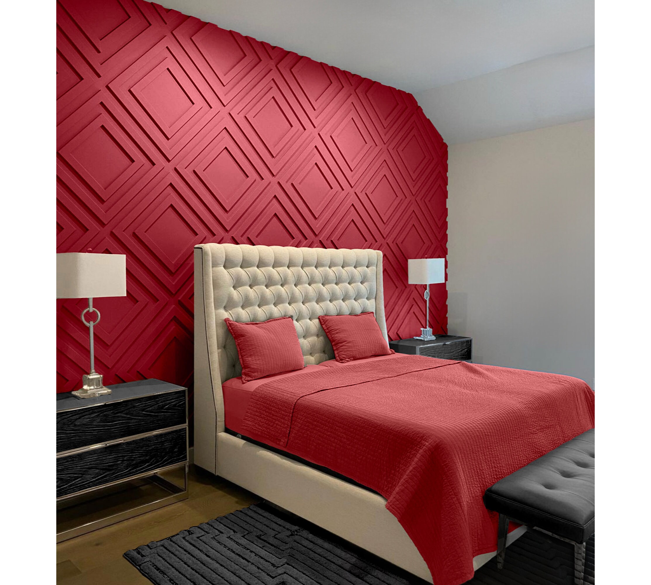 Modern Luxury Accent Wall Panels, Ready to Install, 3D Accent Wall ...