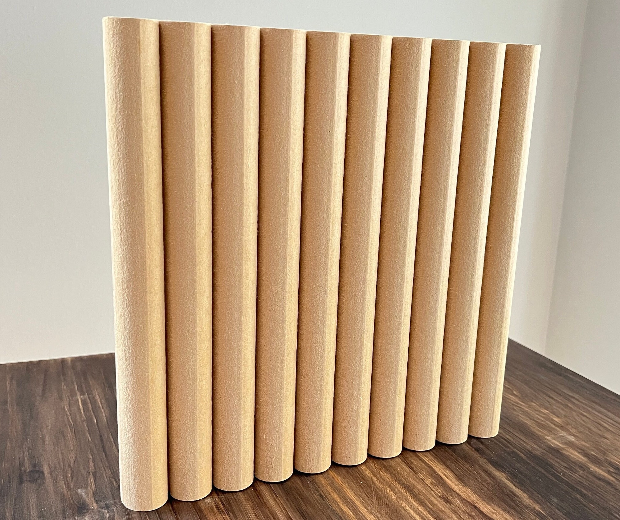 Reeded Accent Wall Panels, 1 in Wide Reeds, Reeded Panels for Bars ...