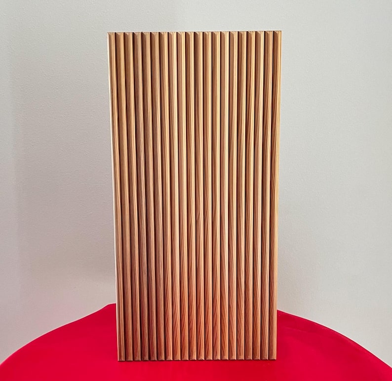 Solid Wood Reeded 1/2 in Kitchen Island Panels From OAK, Poplar, Cedar ...