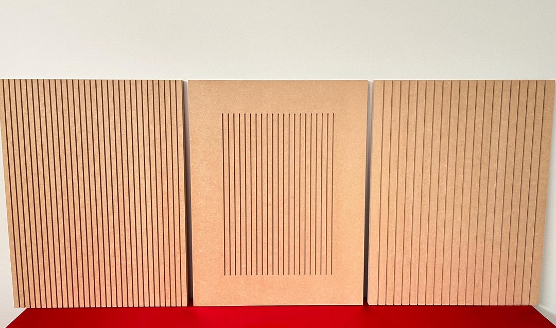 Custom Slat Cabinet Doors: Shaker Style MDF, Modern 3D Cabinet and ...
