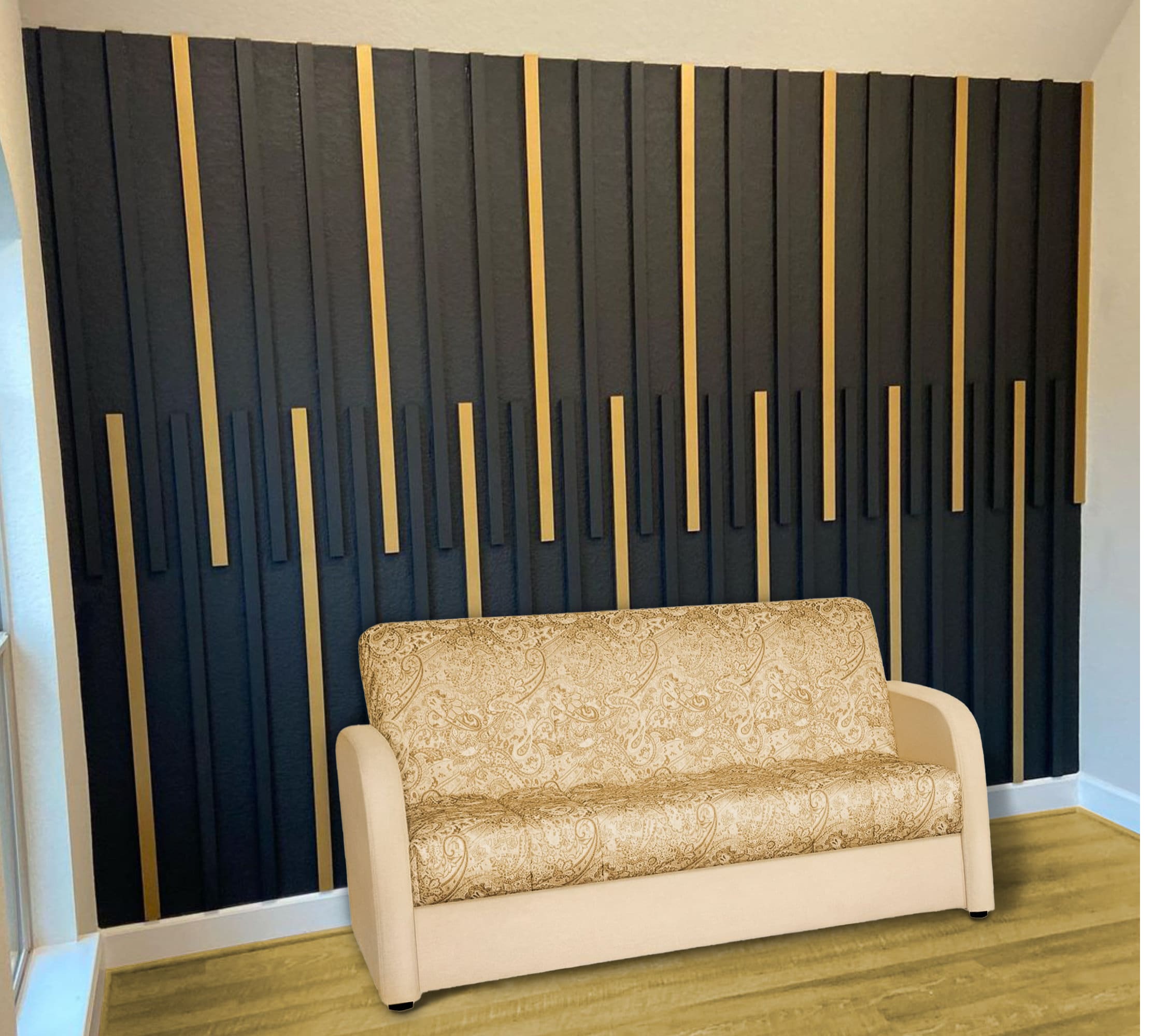 Ready to Assemble Custom Made Accent Wall Panels for Office, Home, MDF ...