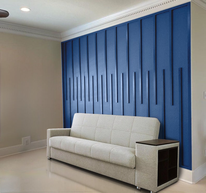 Paintable MDF Wall Panels, Accent Wall Panels, Ready to Install, 3D ...