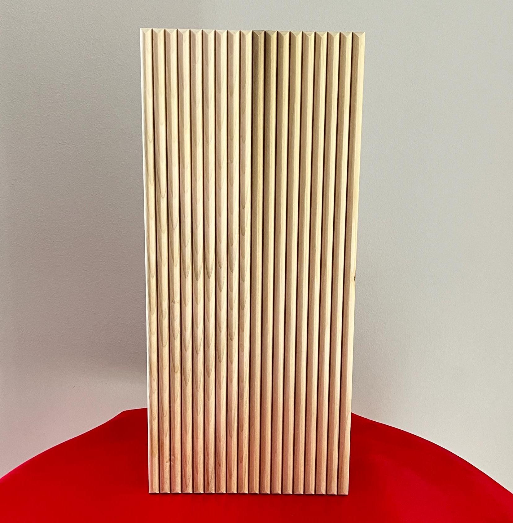 Solid Wood Reeded 1/2 in Kitchen Island Panels From OAK, Poplar, Cedar ...