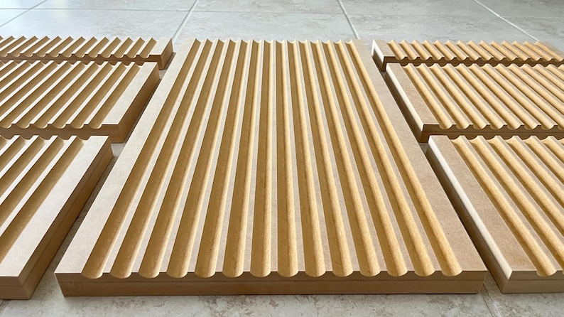 Custom Fluted Cabinet Doors & Drawer Fronts, Modern 3D Kitchen Design ...
