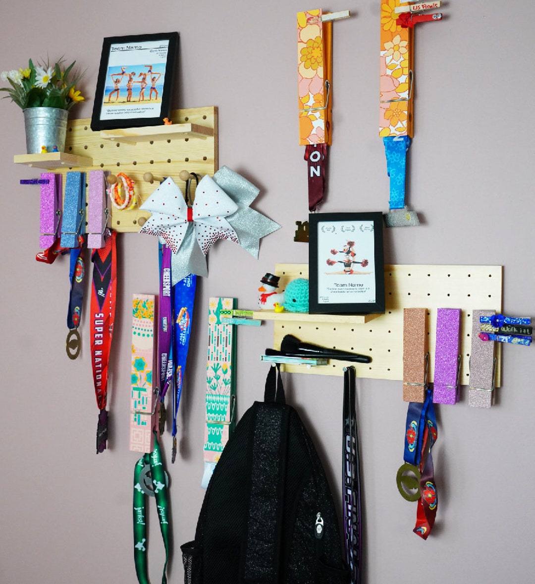 Medal Award Holder Cheer Metal Holder Cheerleading Award Holder Dance ...