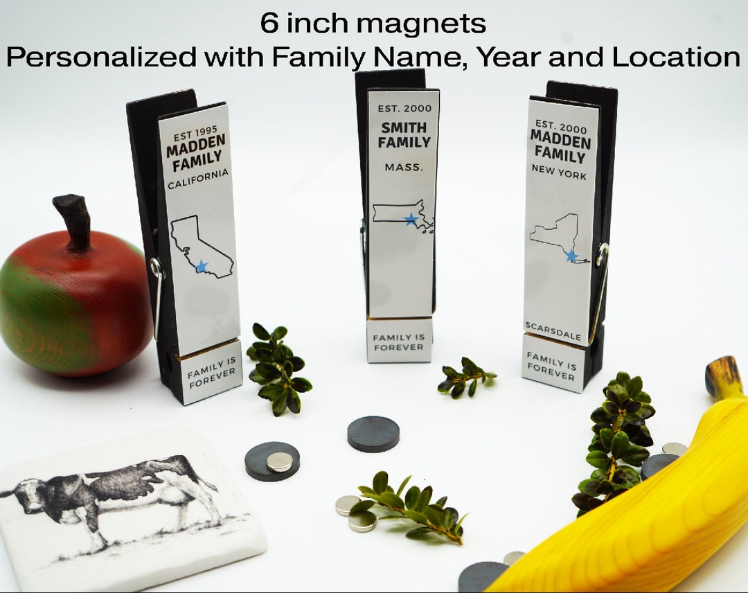 Custom Magnets for Fridge, Magnets, Family Magnet, Refrigerator Magnet ...