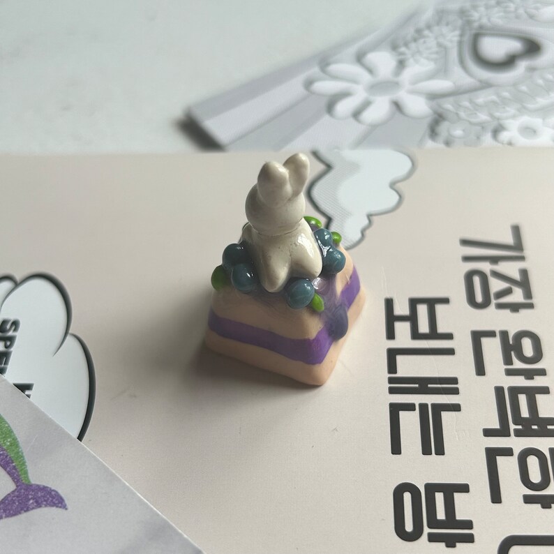 Miffy Messy Cake Keycap - Etsy
