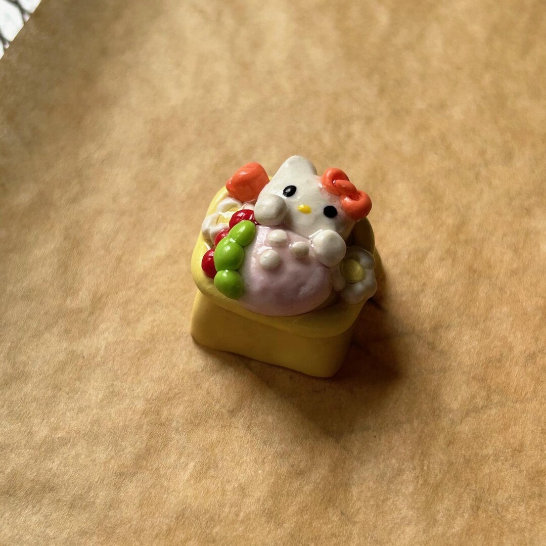 Hello Kitty Bento Box Keycap - Etsy