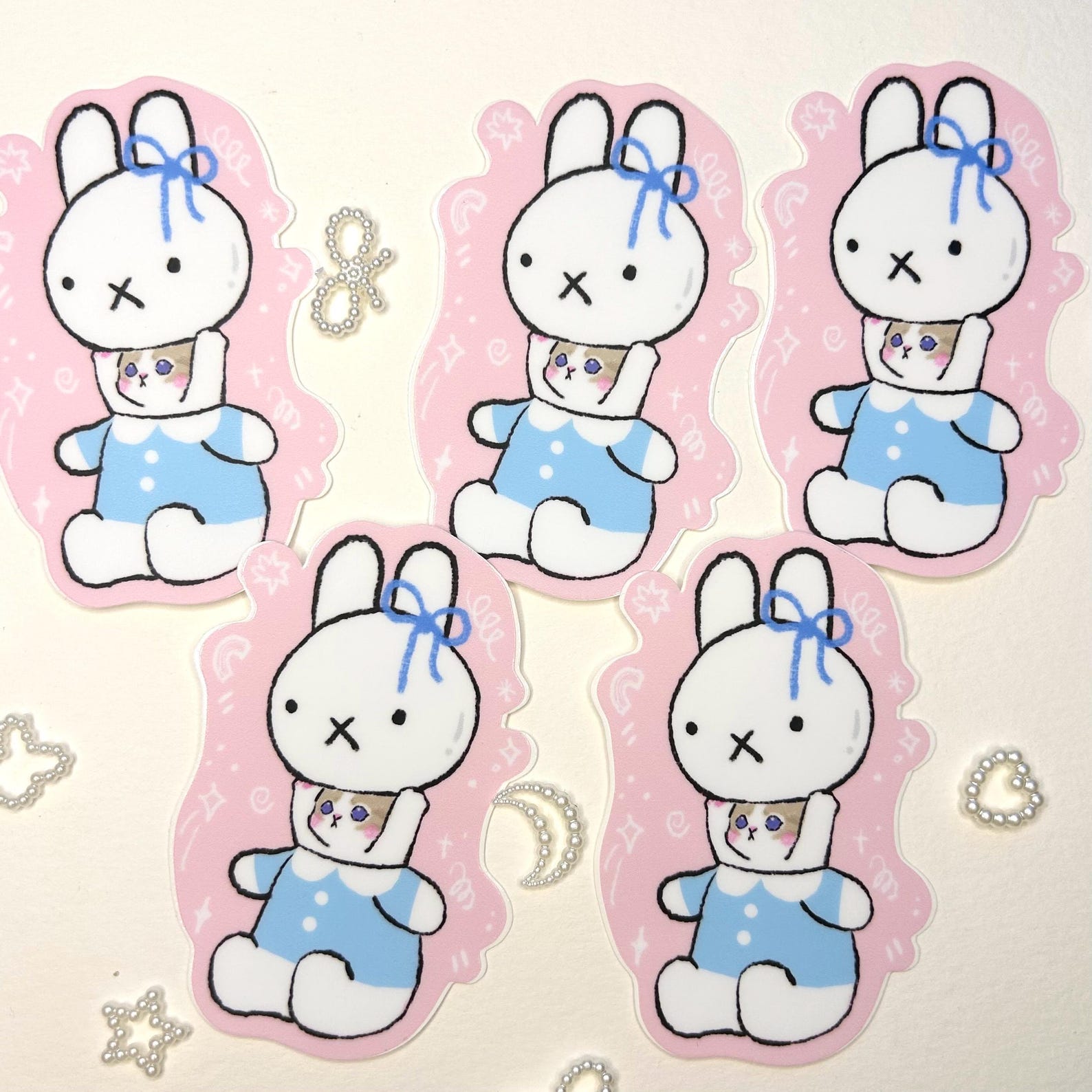 Miffy Mofusand Cat Sticker - Etsy