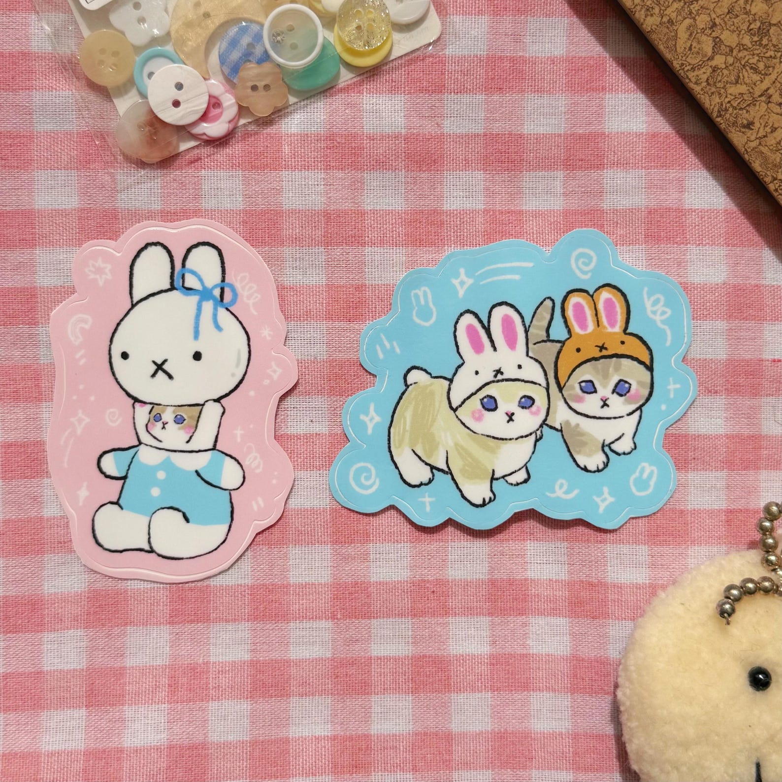 Miffy Mofusand Cat Sticker - Etsy