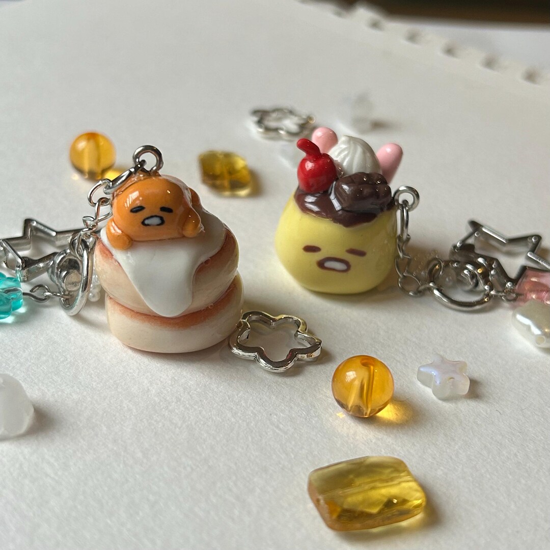 Gudetama Food Keychain - Etsy