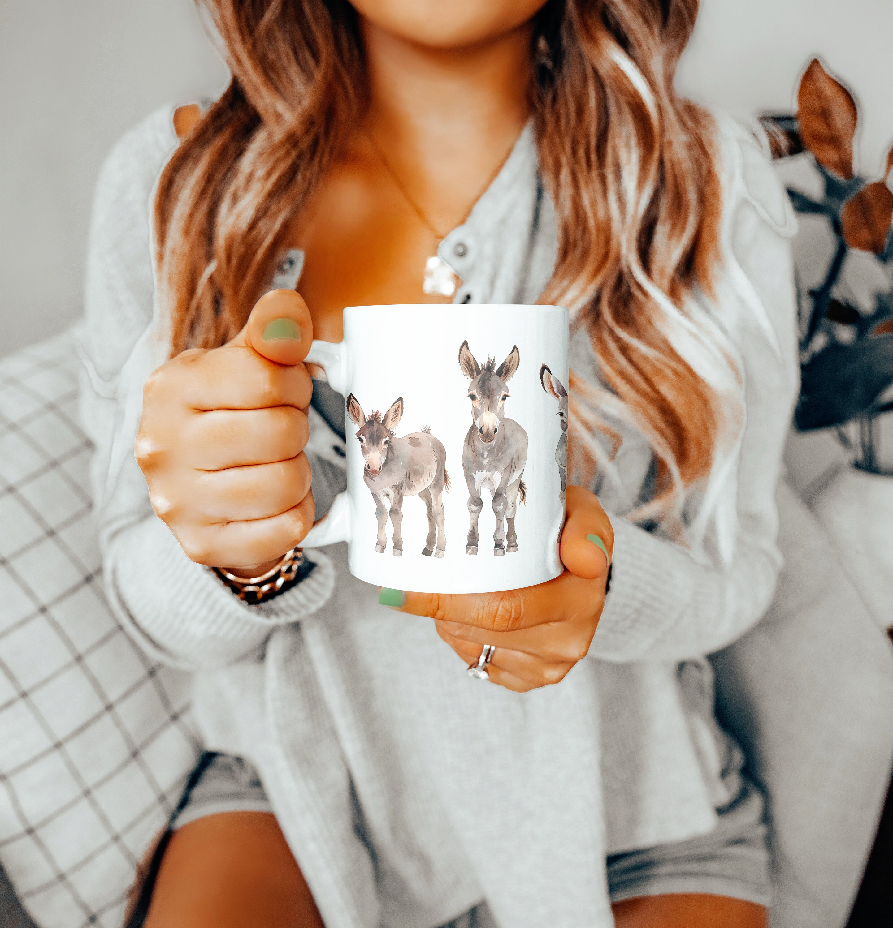 Donkey Mug, Donkey Gifts, 11oz Mug, Donkey Gift Ideas, Mothers Day Gift ...