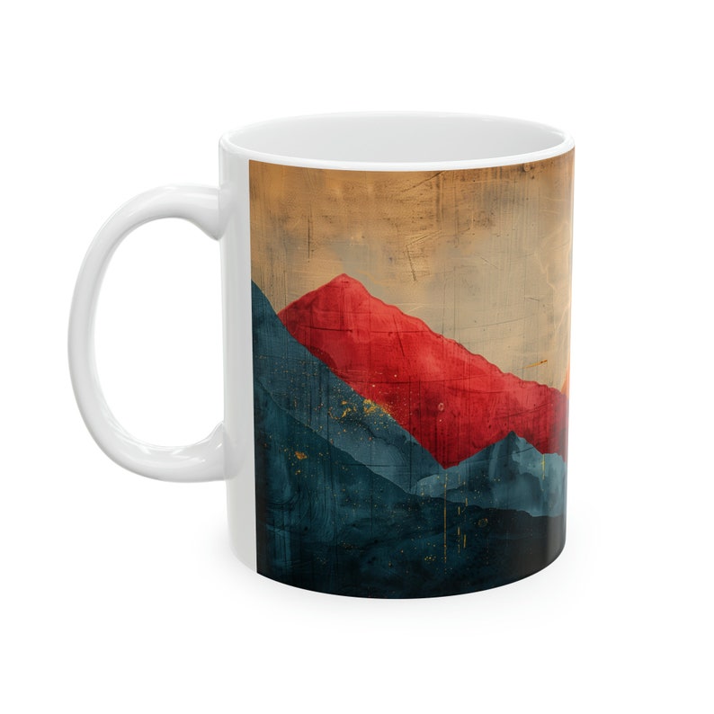 Boho Sunrise Mug, Boho Chic Coffee Mug, Pretty Mug, Sunrise Mug ...