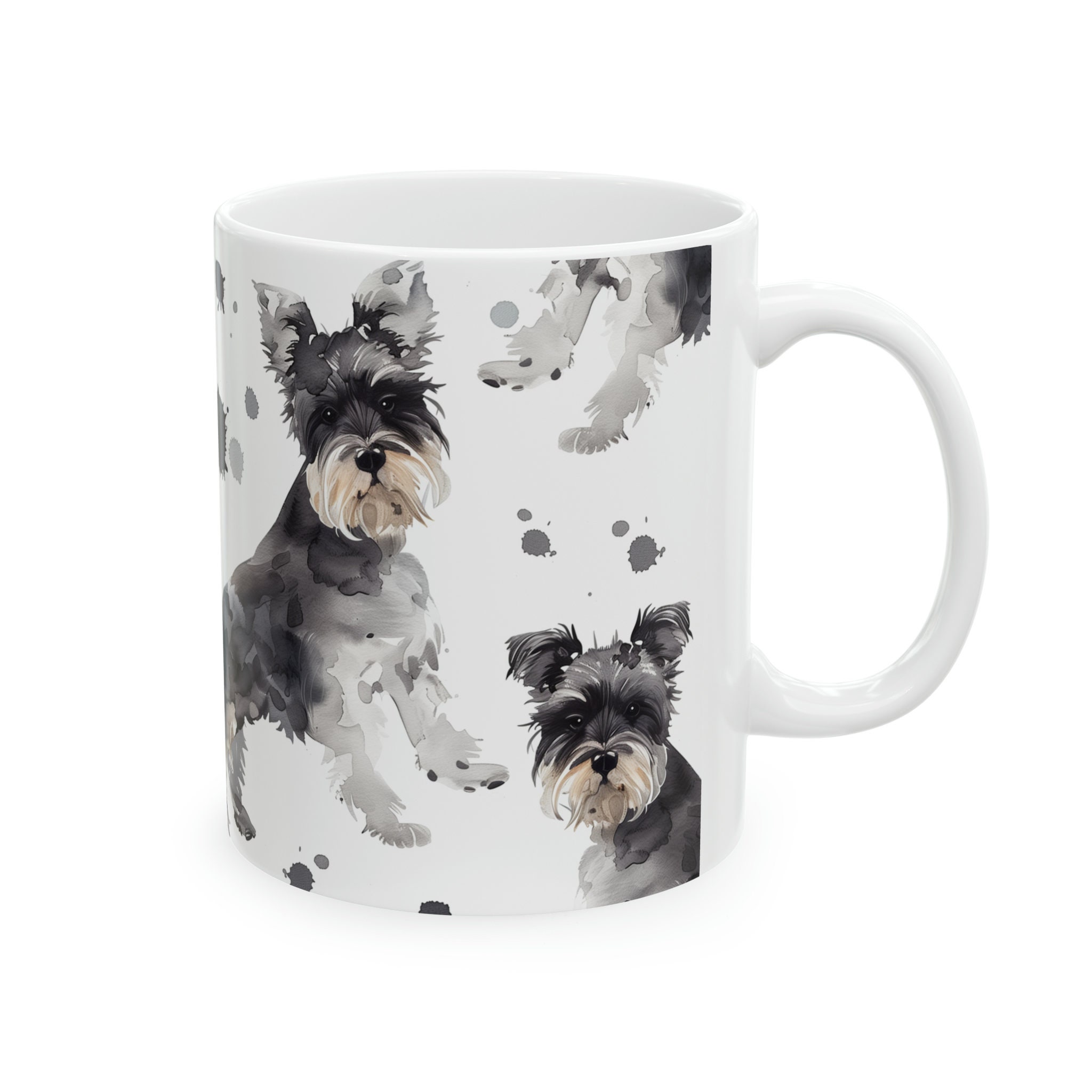 Miniature Schnauzer Mug, Miniature Schnauzer Gift, Miniature Schnauzer ...
