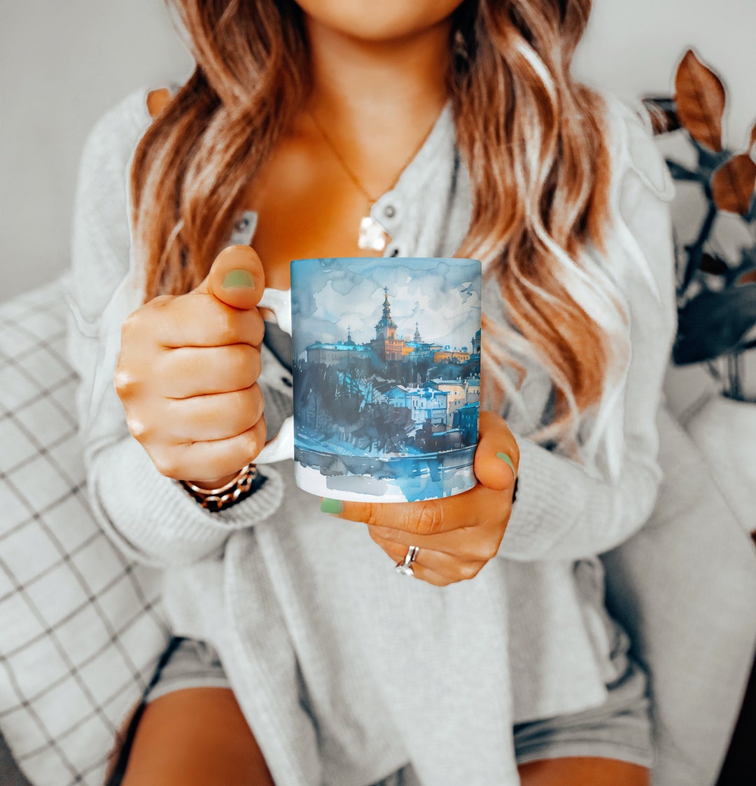 Kyiv Coffee Mug, Kyiv Gift, Kyiv Cup, Kyiv Teacup, Kyiv Painting Mug ...