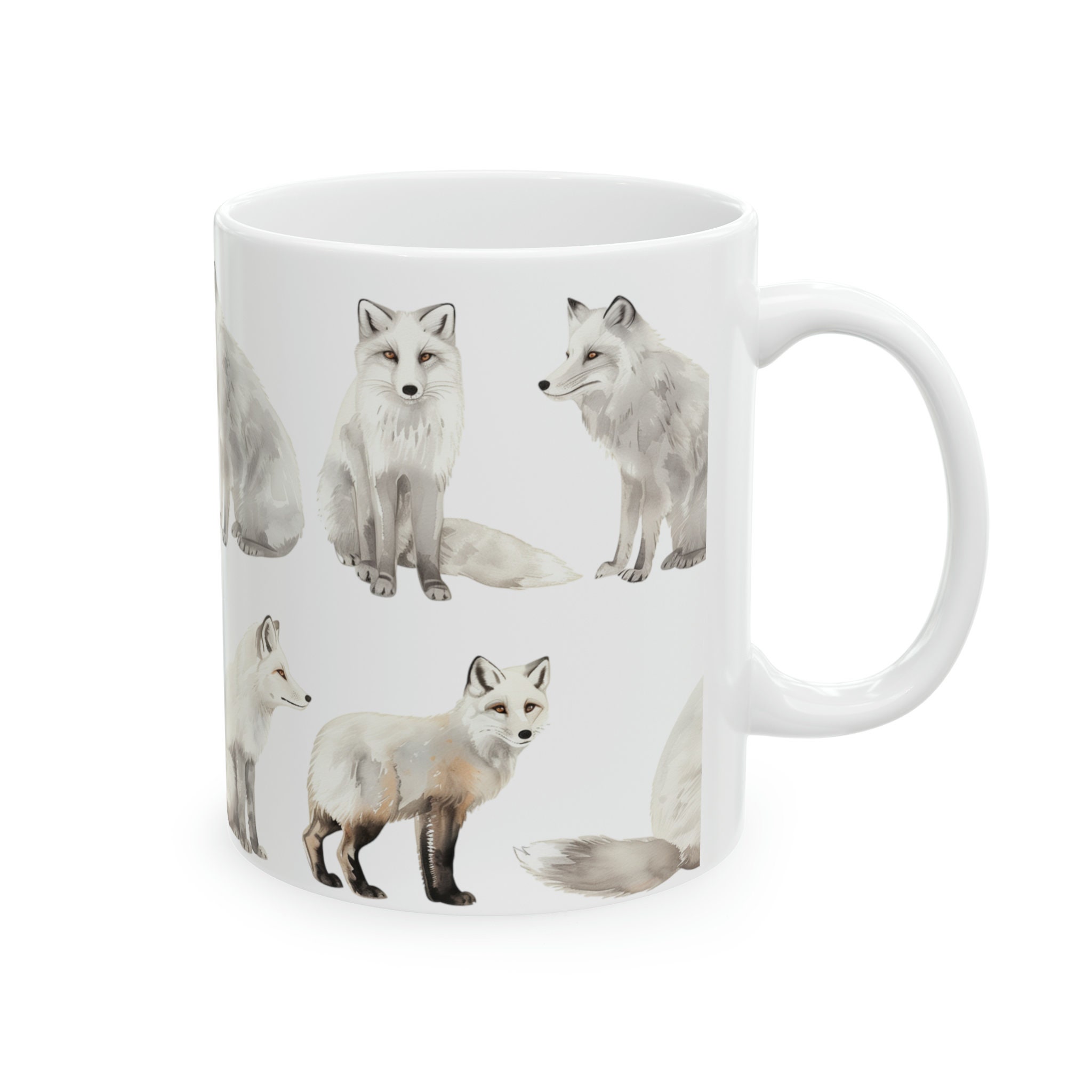 Arctic Fox Mug, Arctic Fox Gifts, Arctic Fox Mug, Arctic Fox Gift Ideas ...