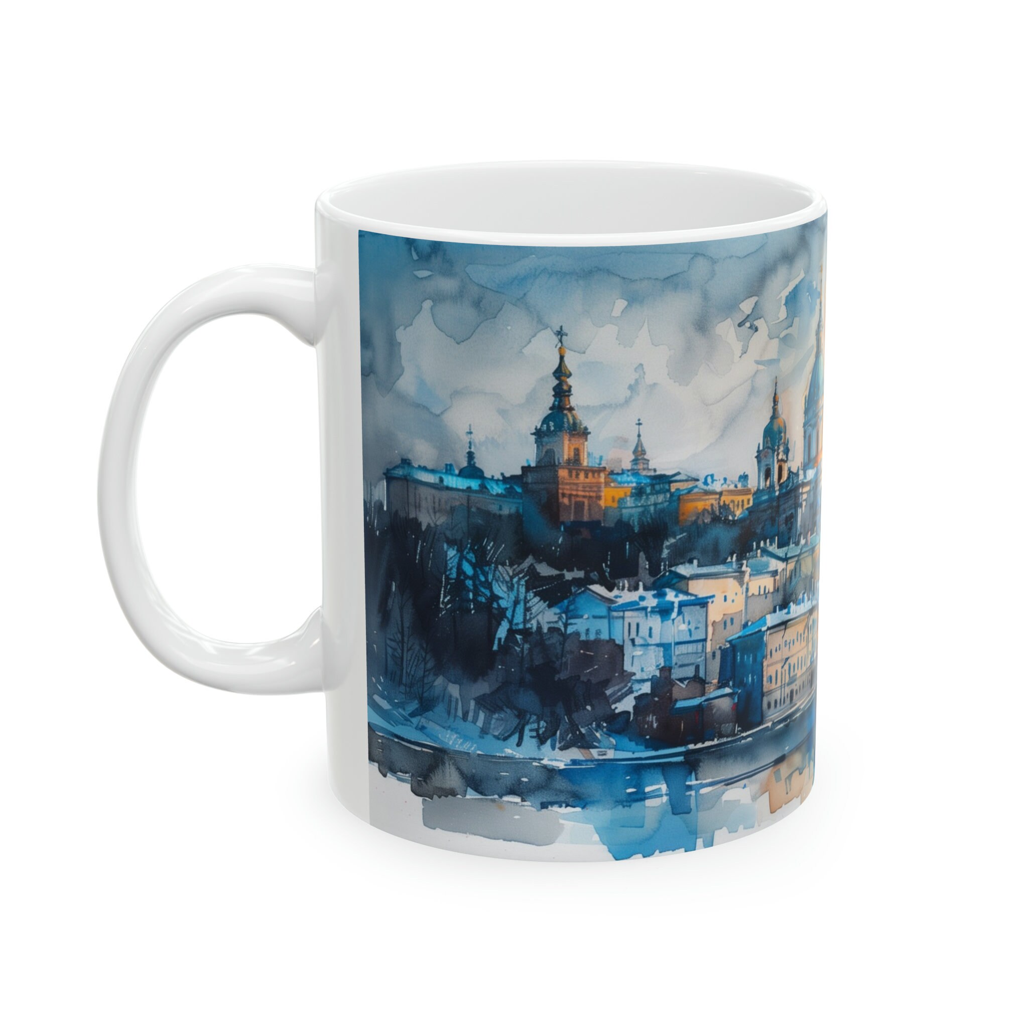 Kyiv Coffee Mug, Kyiv Gift, Kyiv Cup, Kyiv Teacup, Kyiv Painting Mug ...